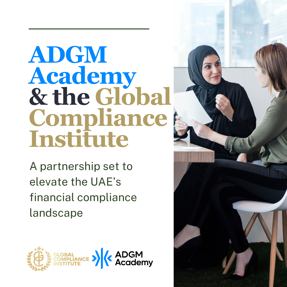 ADGM Academy and Global Compliance Institute Forge Strategic ...